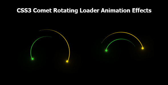 CSS - Animacje i efekty - CSS3 Comet Rotating Loader Animation Effects CSS - Animacje i efekty - CSS3 Comet Rotating Loader Animation Effects